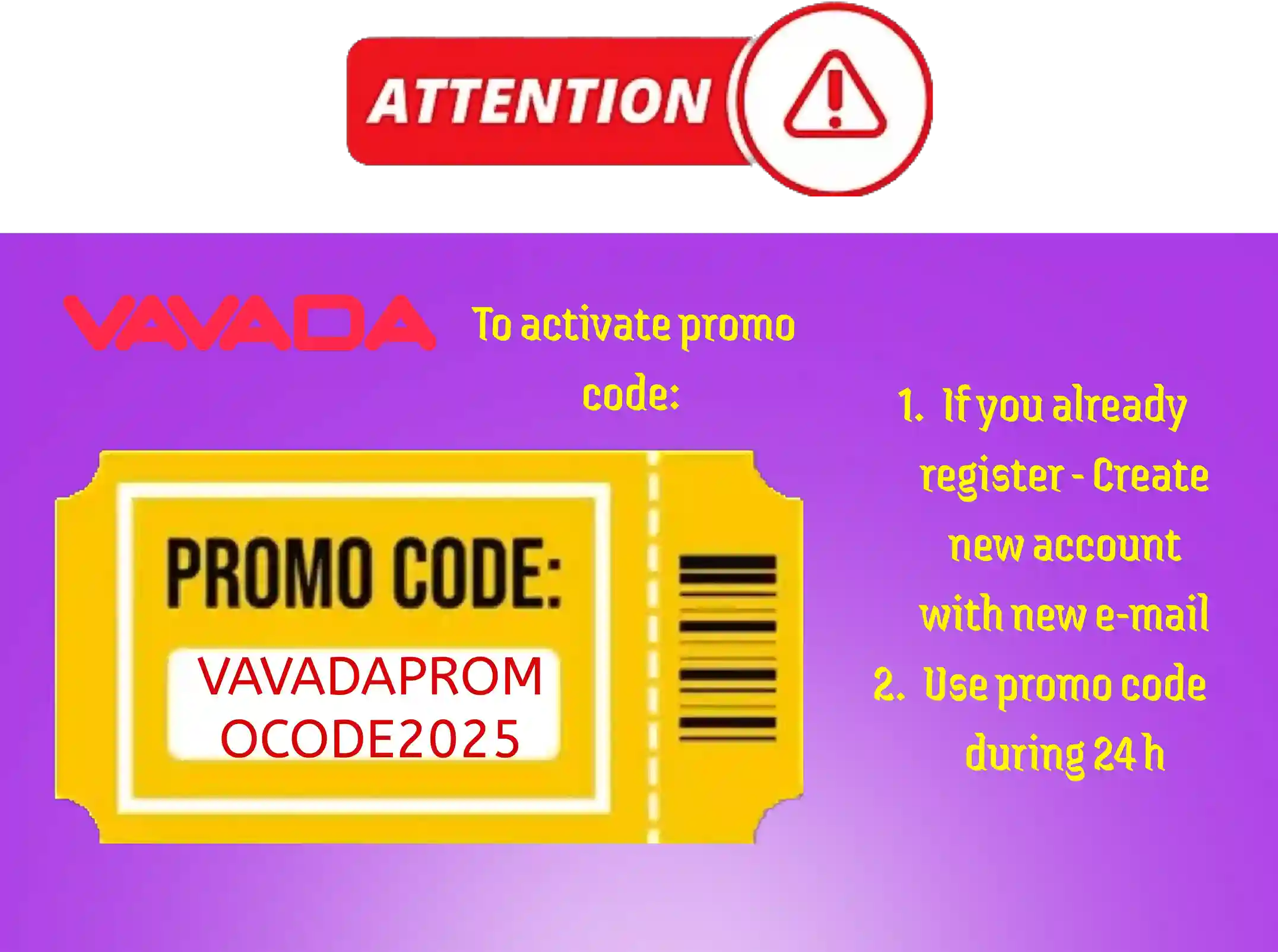 Vavada Promo code site 2025 - Bonuses & Free Spins!
